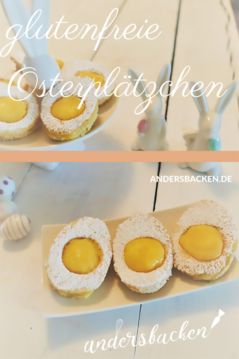Schnelle glutenfreie Oster-Plätzchen. Video und Backrezept